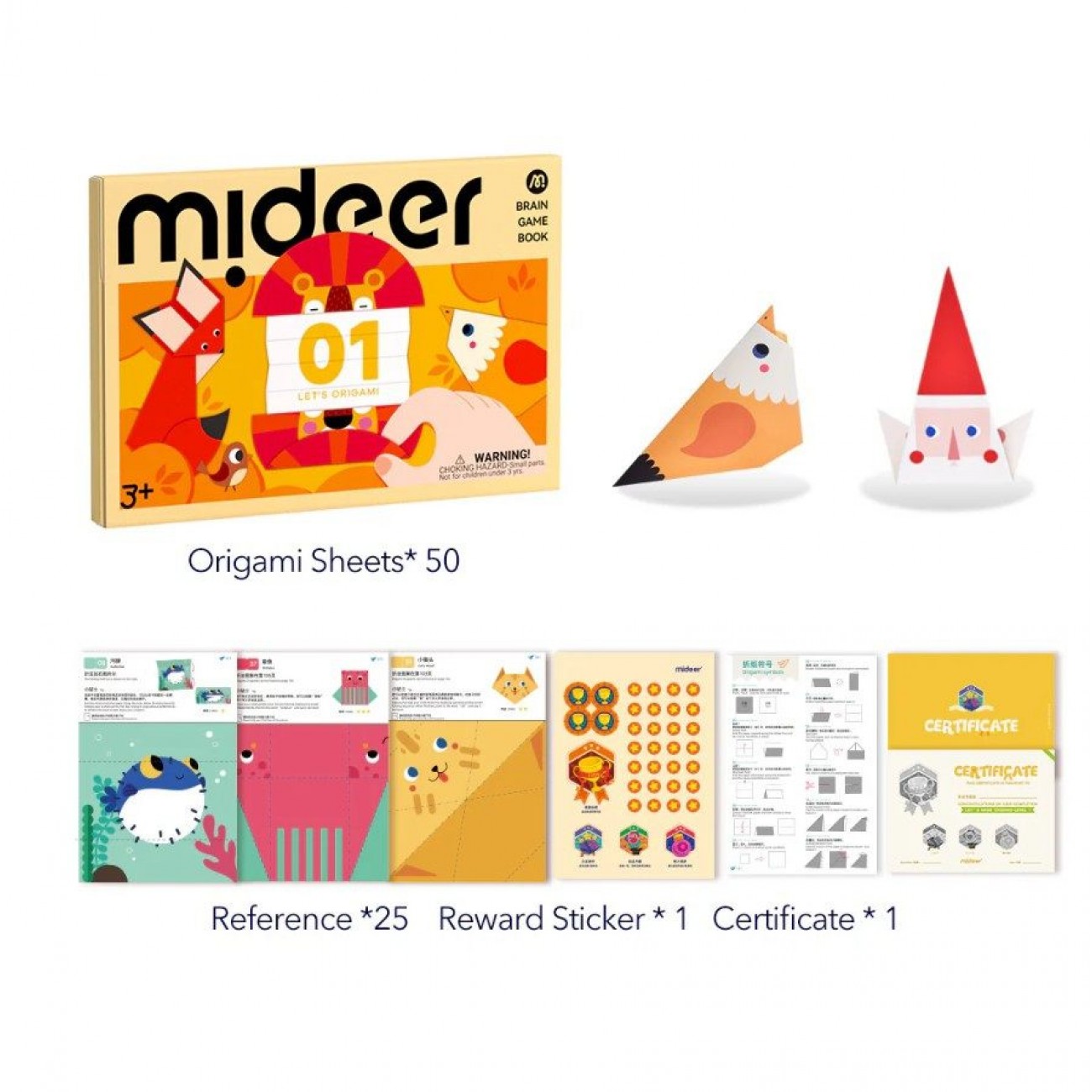 Mideer - Origami nivo 1 - MD3363 | Minimals