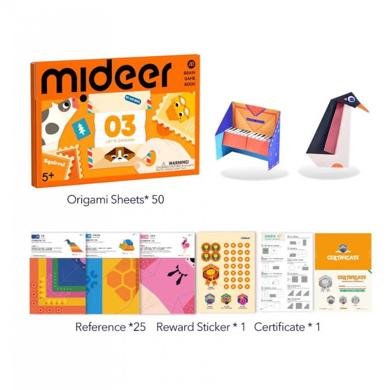 Mideer - Origami nivo 3 - MD3365 | Minimals